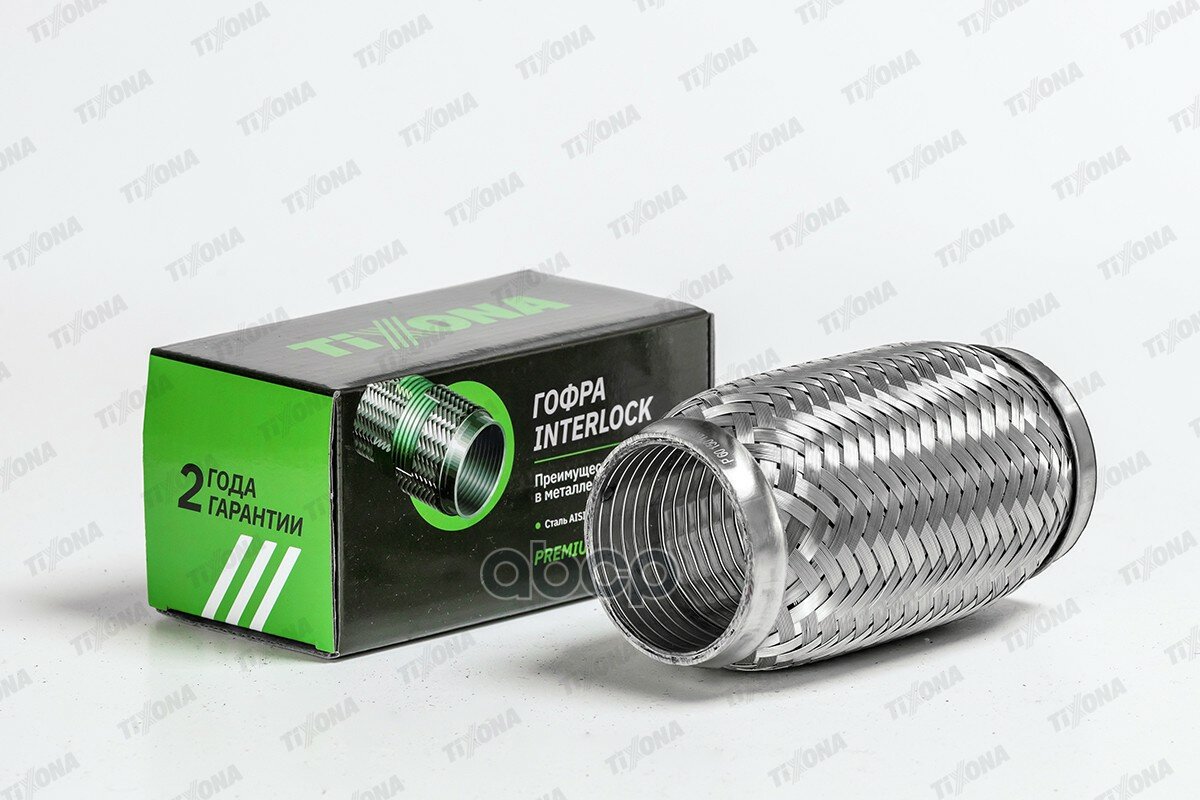 Гофра глушителя 60x150 усиленная Tixona арт. P60150