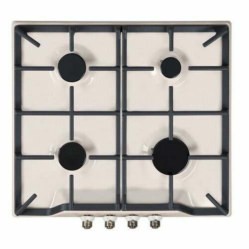 Газовая варочная панель GEFEST ПВГ 1212-02 К55, независимая, кремовый