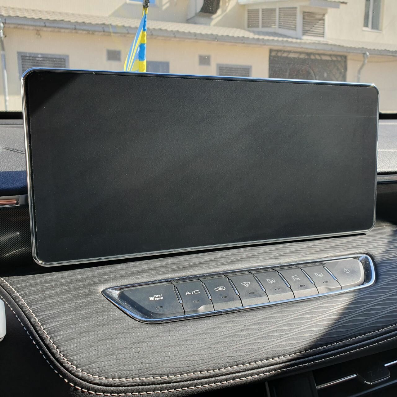 Гидрогелевая пленка для мультимедия 12,3" Haval Jolion Premium / Защитная пленка на навигатор 12,3" Хавал Джолион Премиум / Самовосстанавливающаяся / Антибликовая / Матовая