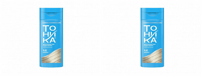 Бальзам для волос Тоника, Оттеночный, 9.02 Перламутр, 150 мл, 2 штуки