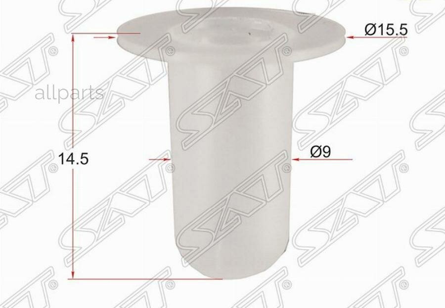 SAT ST-M11186 Клипса обшивки BMW (Продажа по 10шт)