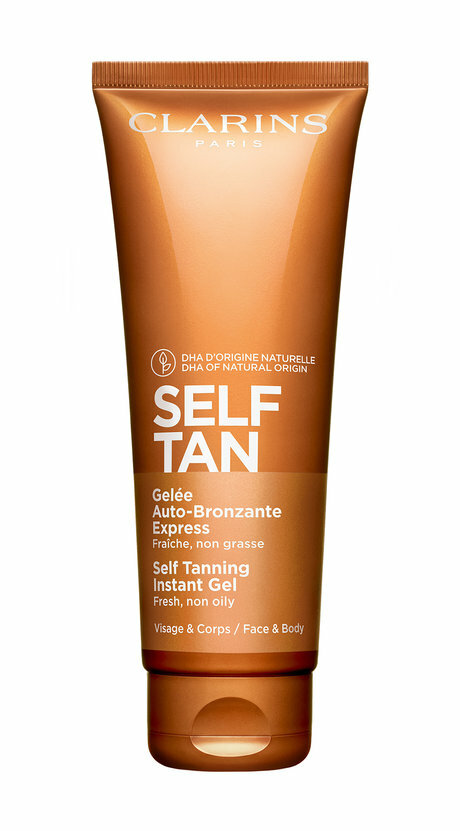 Clarins Gelee Auto-Bronzante Express Self Tanning Instant gel Гель с эффектом загара для лица и тела 125мл