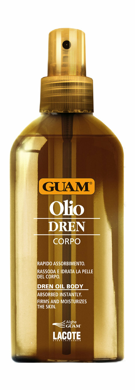 Guam Dren Body Oil Масло для массажа тела с дренажным эффектом 200мл