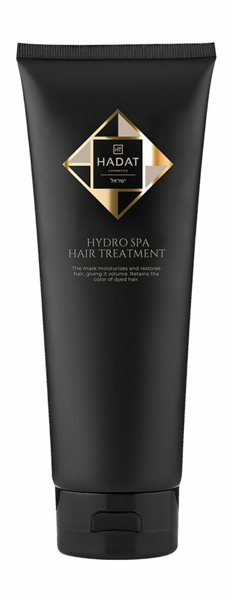 Hadat Cosmetics Hydro SPA Hair Treatment, Увлажняющая маска для волос с гинкго билоба и витамином C | 250 мл, 250мл