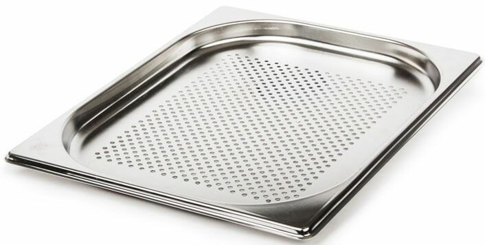 Гастроемкость Maco GN 1/2 h20, 325х265х20 мм, нержавеющая сталь, с перфорацией