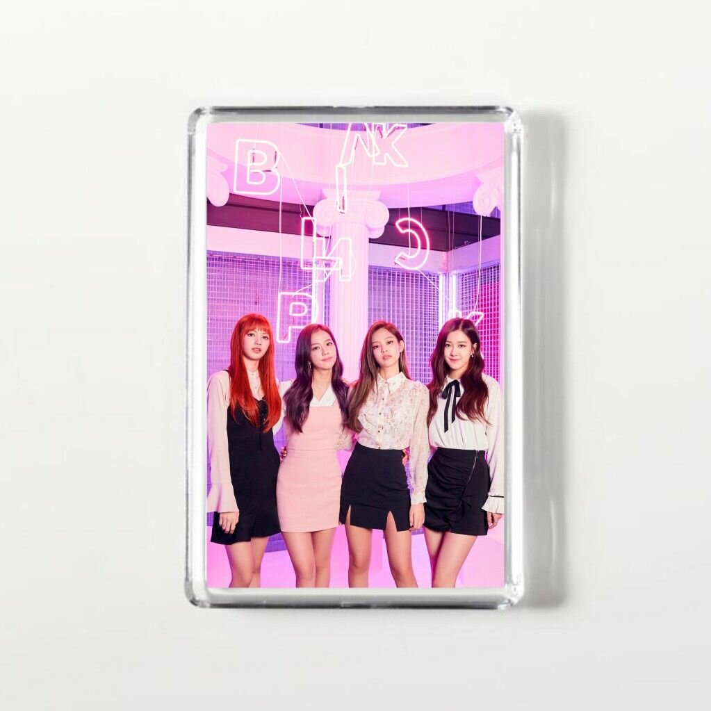 Магнит акриловый прямоугольный MIGOM Blackpink - 2312-007
