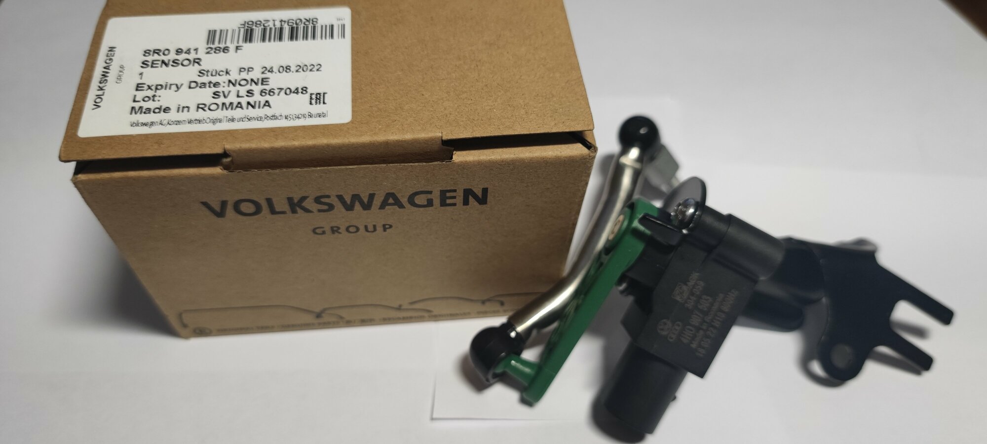 Датчик дорожного просвета 8r0941286f VAG, для Volkswagen, оригинальный