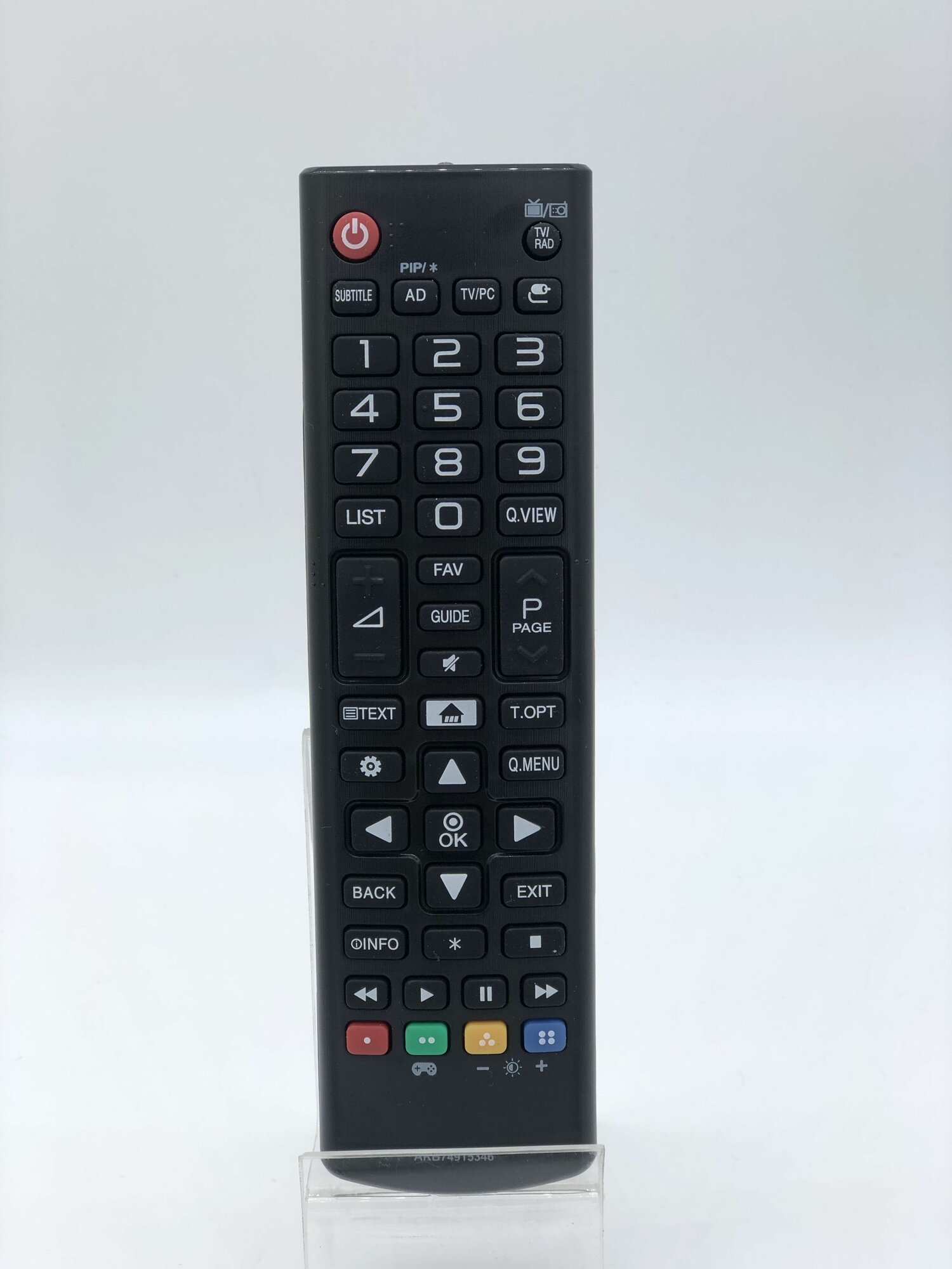 Пульт дистанционного управления телевизорами LG AKB74915346, черный