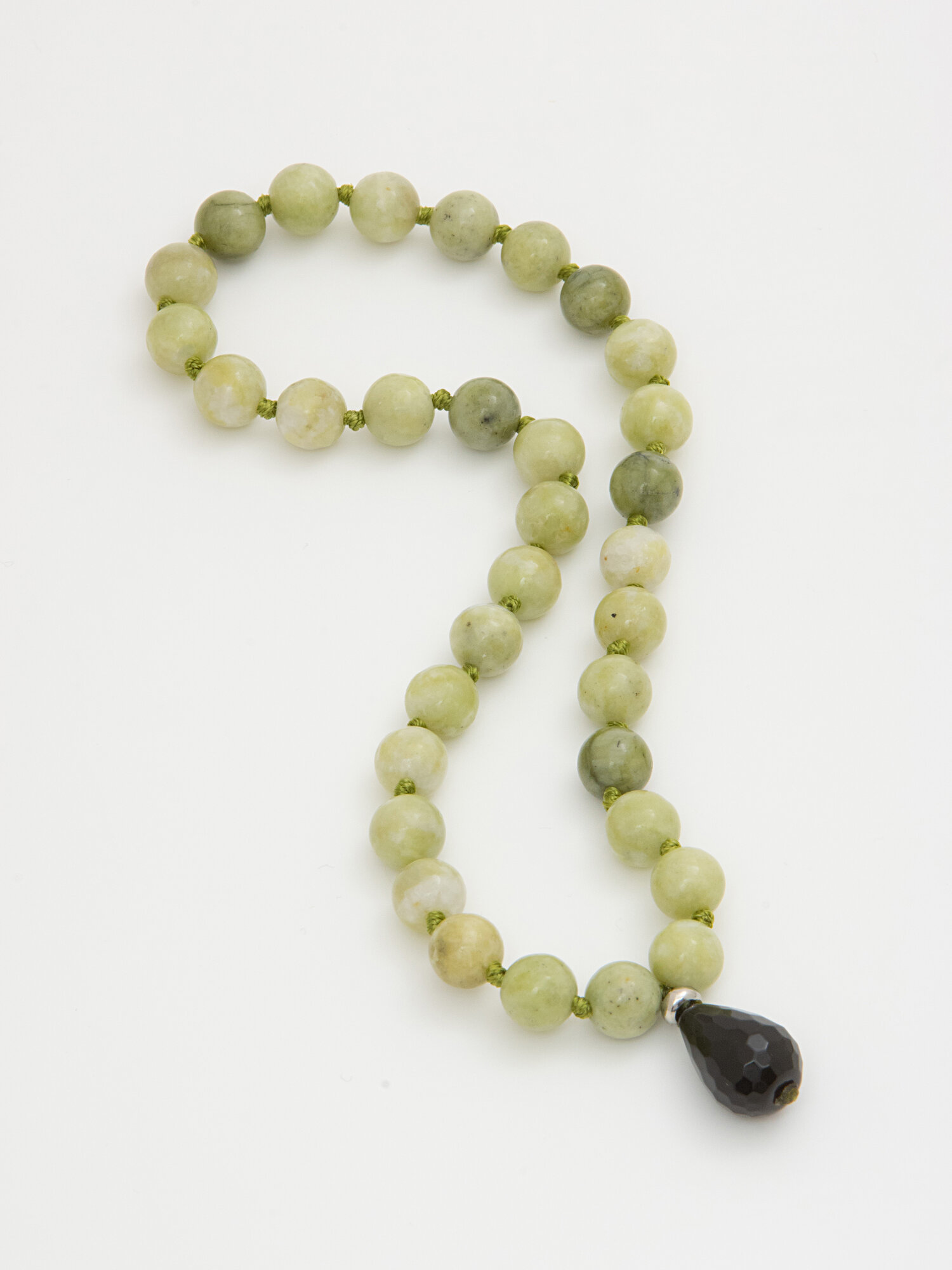 Чётки ЖемАрт, агат, жадеит