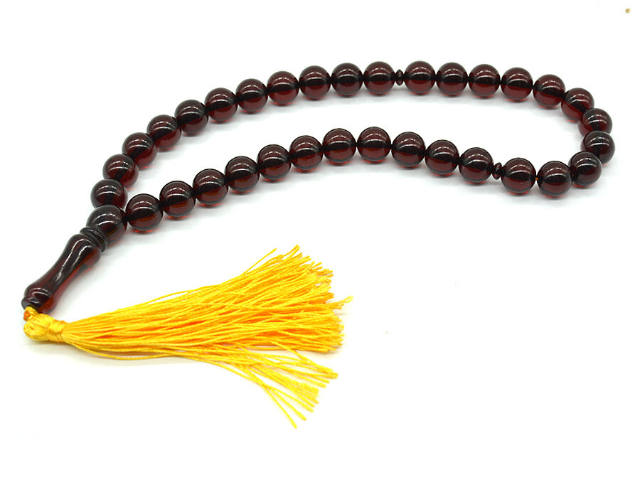 Чётки, янтарь