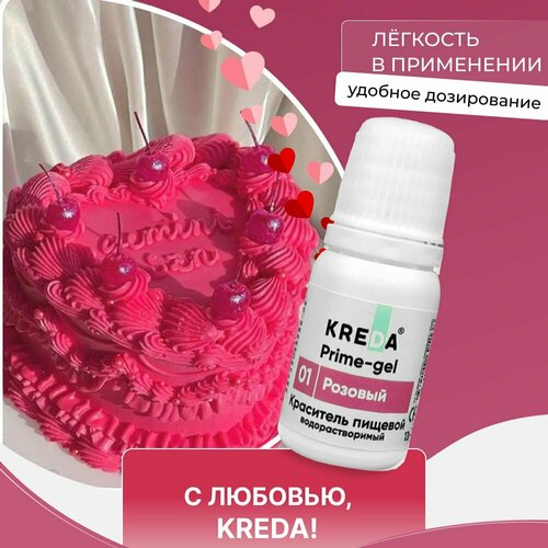 Пищевой краситель кондитерский для торта выпечки крема 10 мл — купить в ...