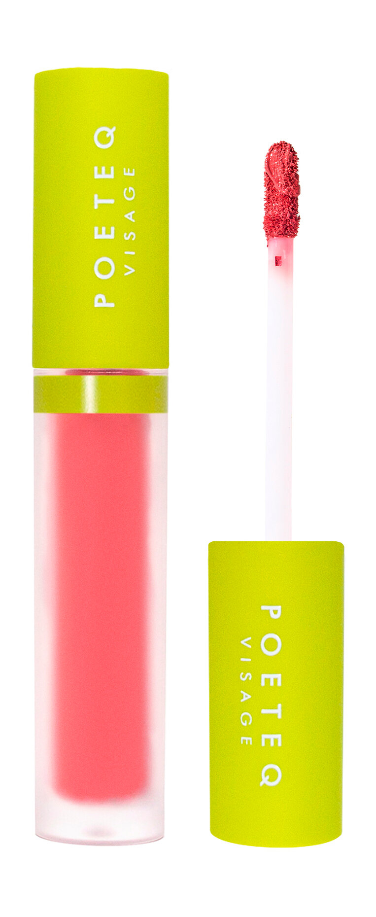 POETEQ Жидкая помада для губ Liquid Lipstick Matte Effect, 5 г, 85 брусничный