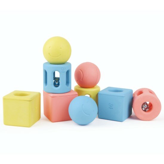 Конструктор- погремушка "Улыбка", 9 предметов