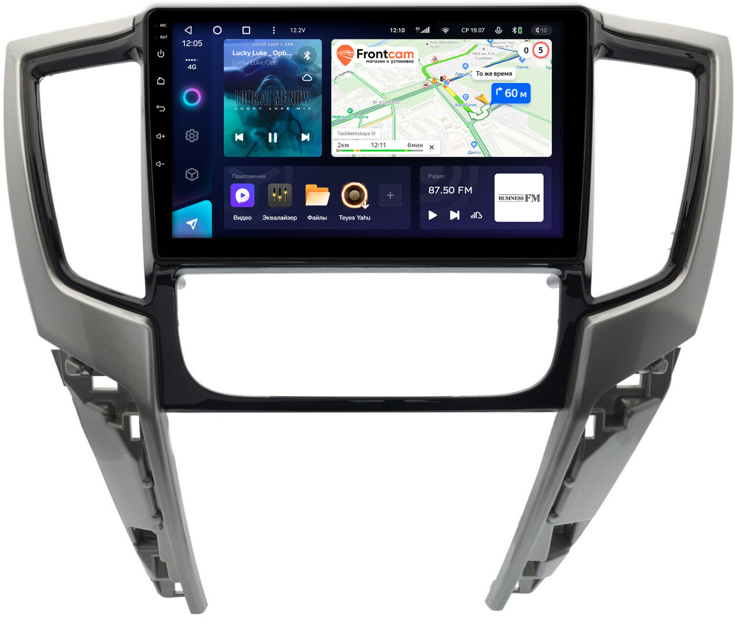 Штатная магнитола Teyes CC3L 4/64 9" RM-9-2248 Mitsubishi L200 5 2018-2024 Android 10 (4G-SIM, DSP, IPS)