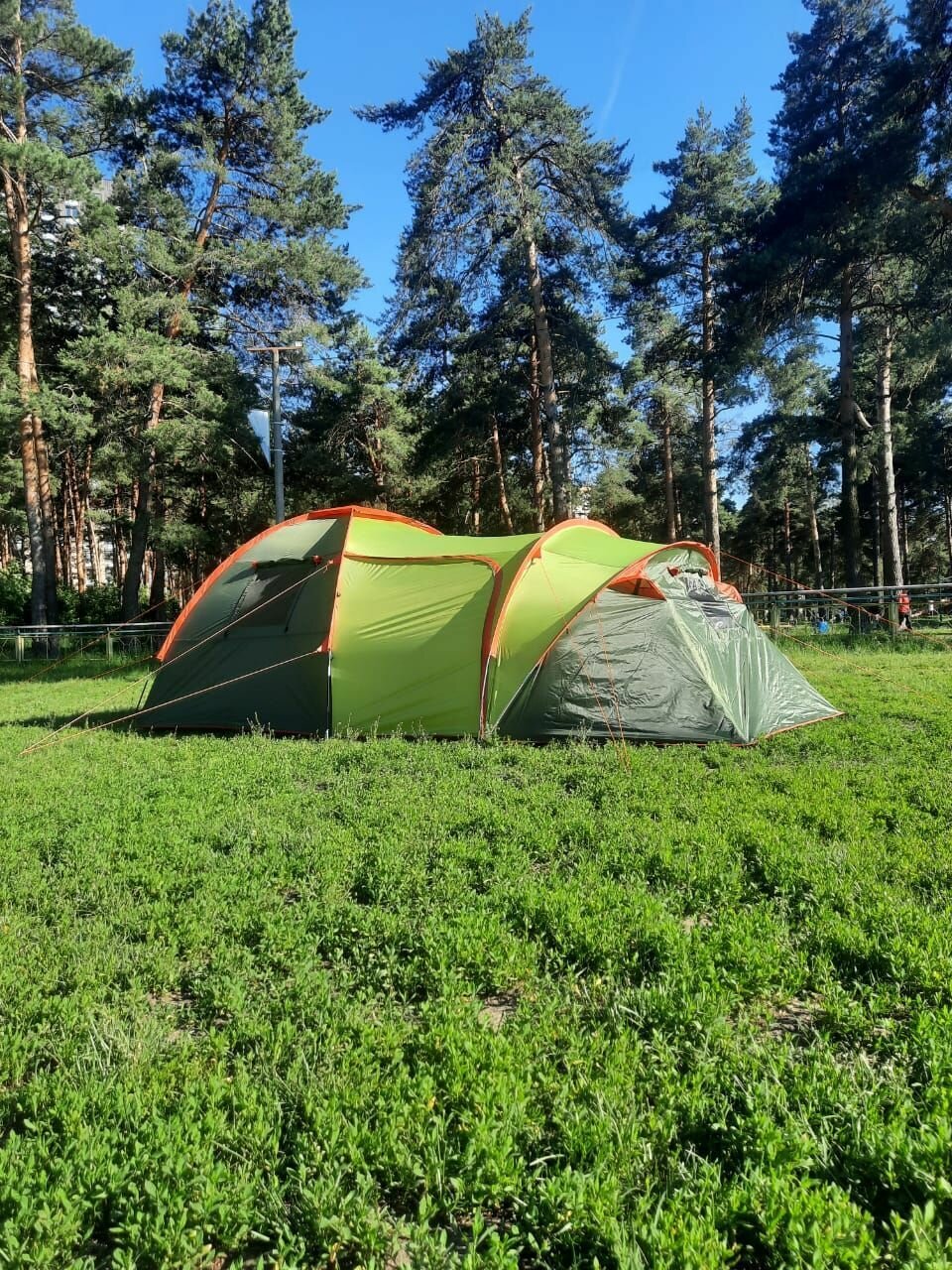 Палатка туристическая 6 местная c тамбуром Mircamping mir_1810