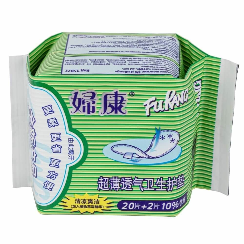 Лечебные ежедневные прокладки FuKang, 22 шт