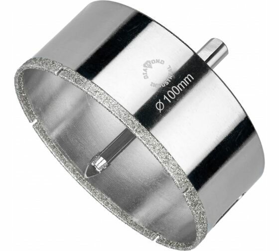 Алмазная коронка по керамограниту и керамике Diamond Industrial didcsc100