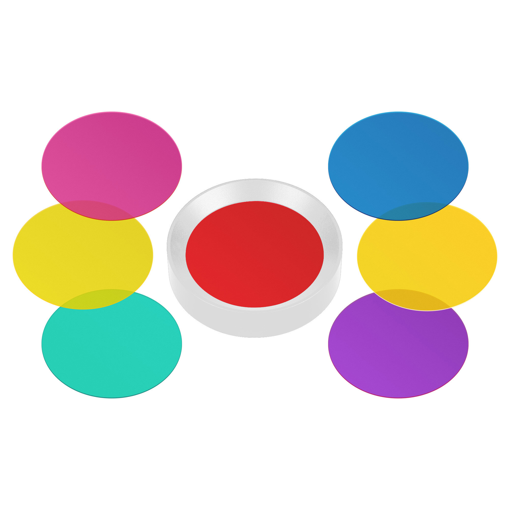 Аксессуар Arlight Набор светофильтров LGD-COLORFUL-SET27-R85 (WH) (Arlight, Металл)