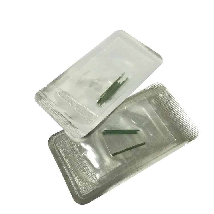 10 пакетов акупунктурных ниток для массажа лица MuMianHuaKai 0/2-0/3-0/4-0 4-0