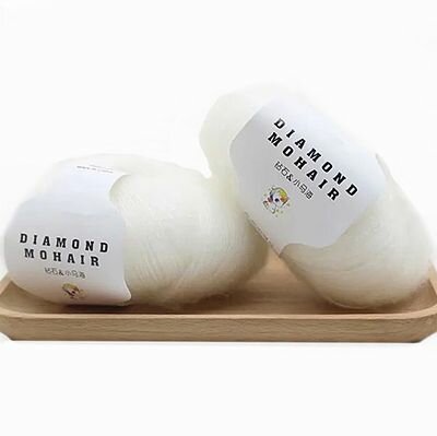 Пряжа Diamоnd mohair 28 (40% акрил, 60% акриловое волокно с имитацией шерсти) 8шт*25гр 28