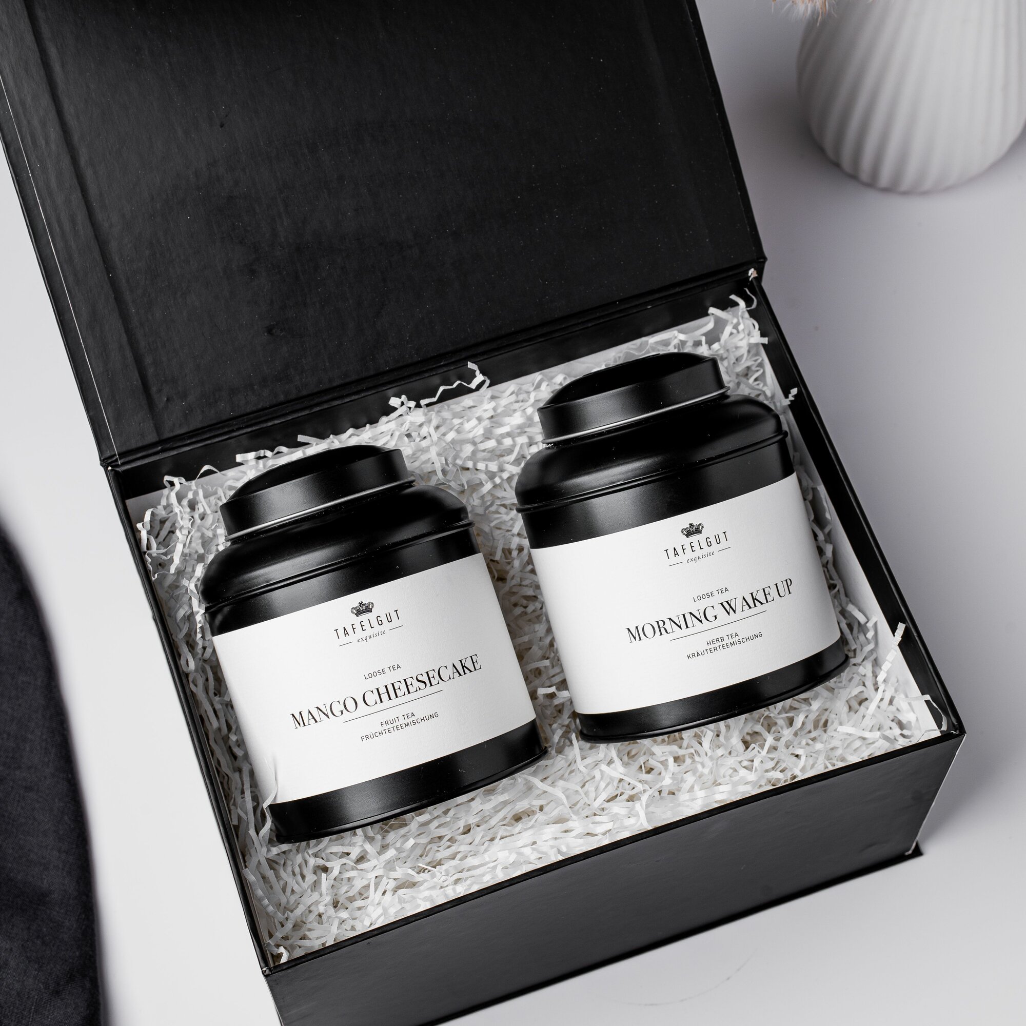 Подарочный набор чая "MANGO CHEESECAKE" и "MORNING WAKE UP"