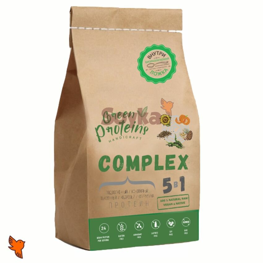Протеин комплексный белок Complex Green Proteins, 300г