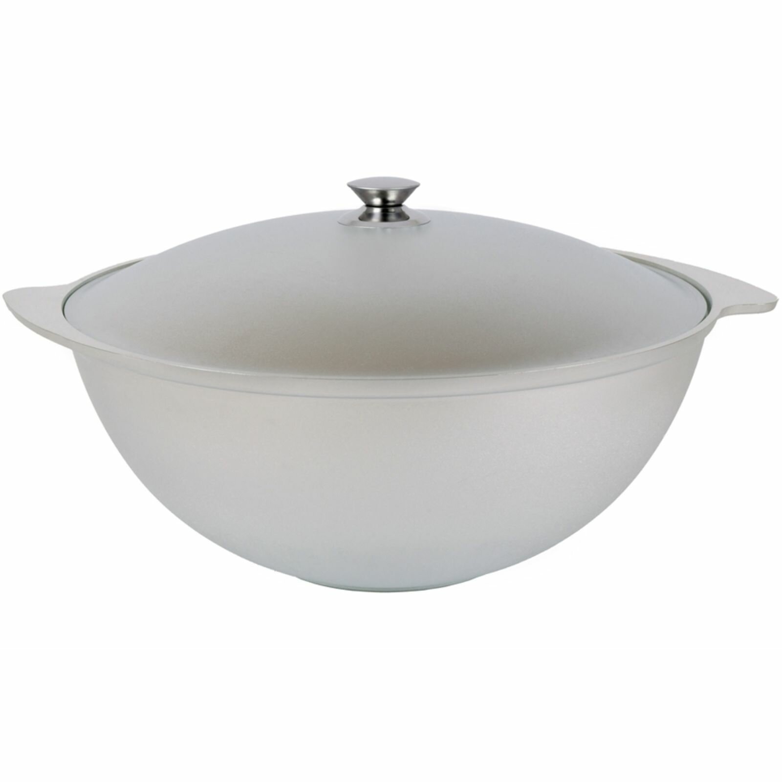 Казан Для Плова 4,5л d290 h127 Мет/Кр Полукруглое Дно Литой Алюминий Kukmara