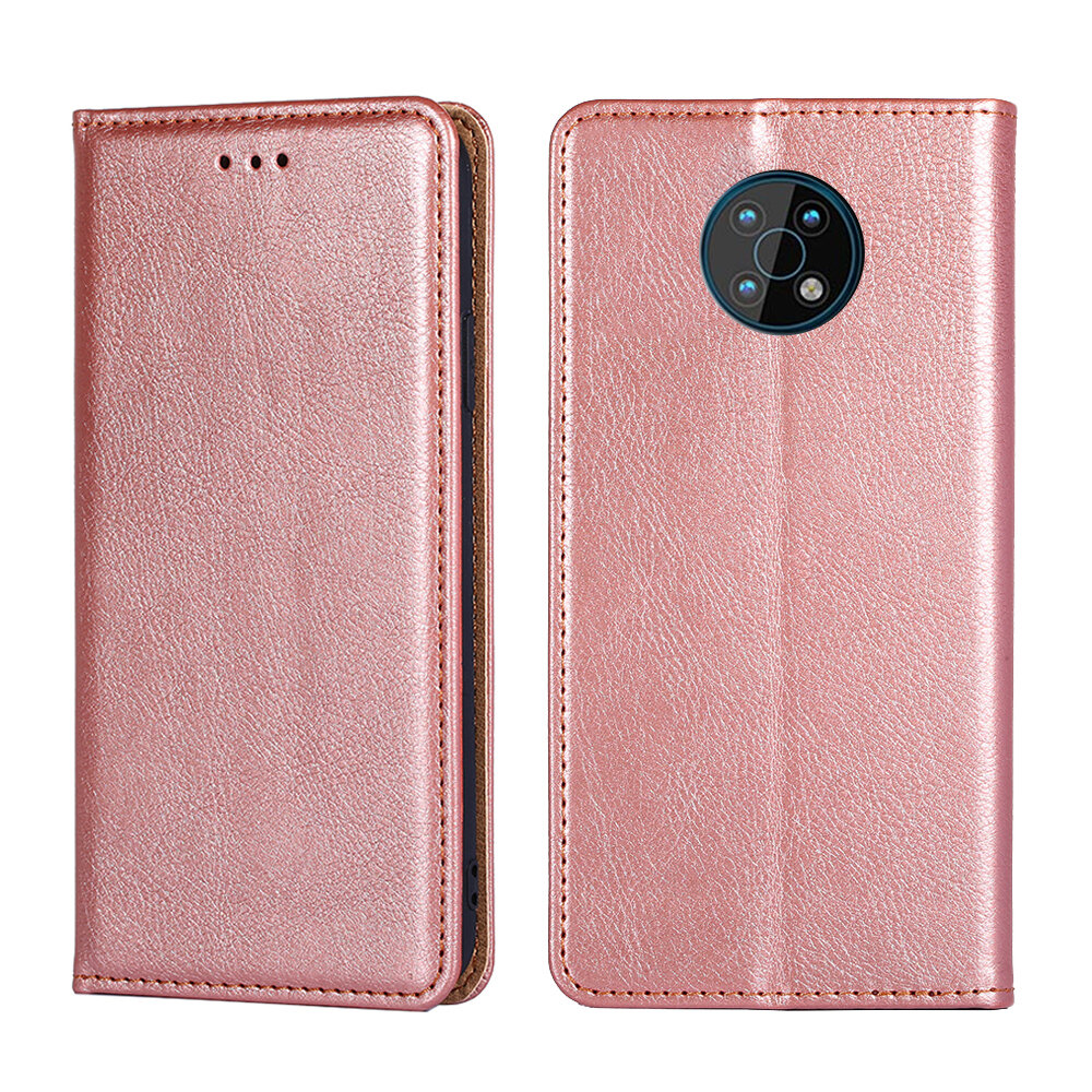 Чехол-книжка MyPads для Nokia G50 / Нокиа G50 (розовый)