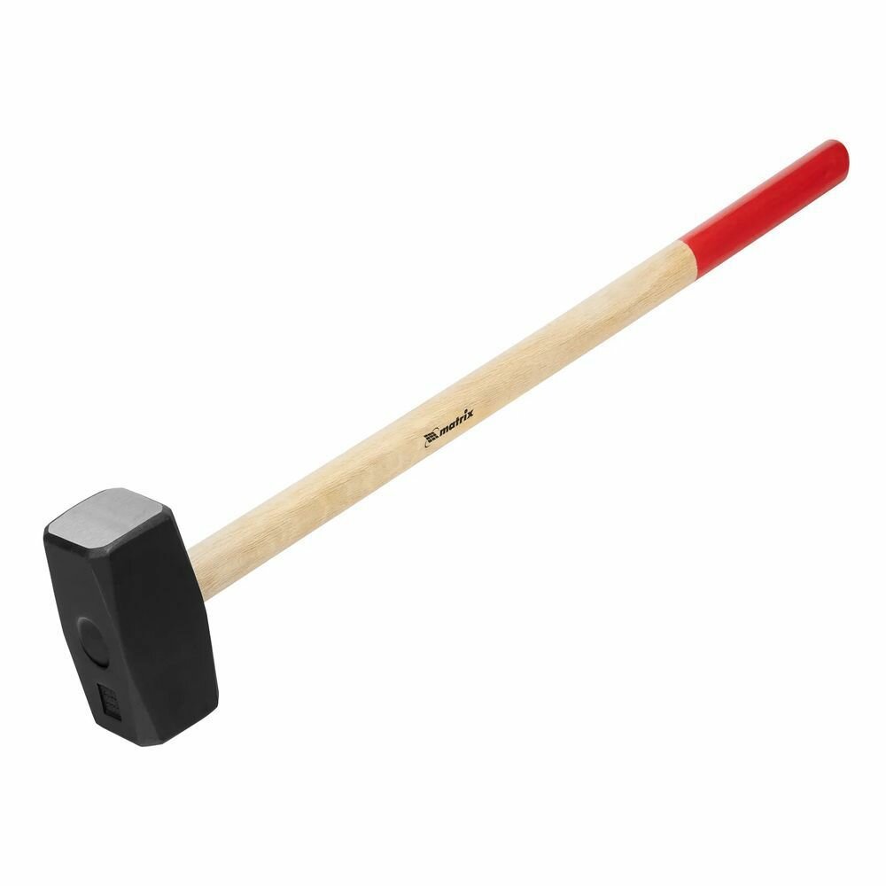 Кувалда, 8000 г, кованая головка, деревянная рукоятка 900 мм, Matrix 11038