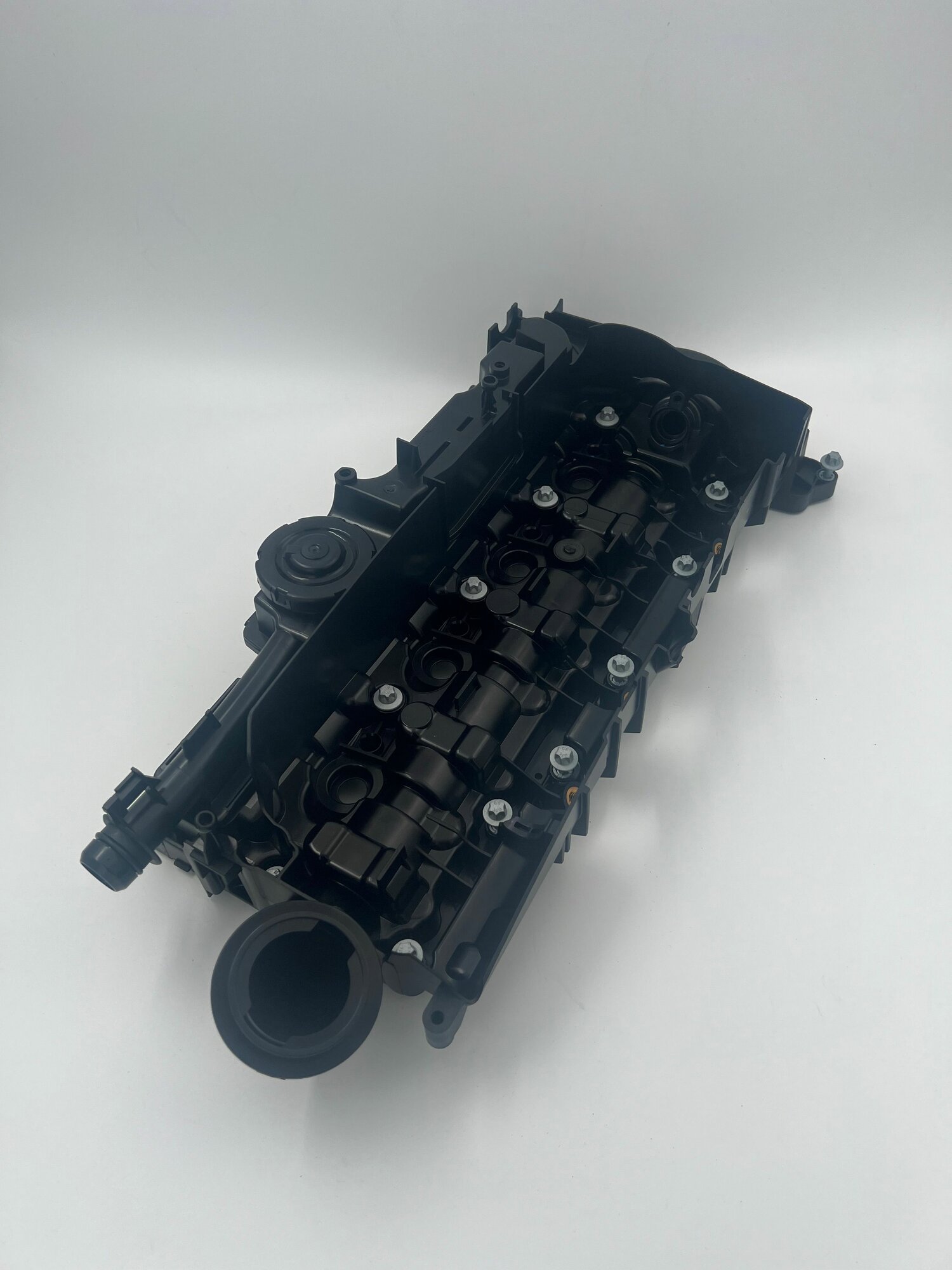 Крышка клапанов, для BMW N47/B47, с прокладкой, черная, 1 шт.