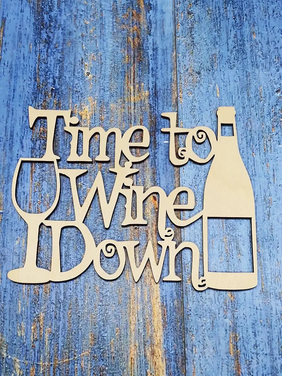 Деревянные заготовки Декупаж Надпись 1 шт