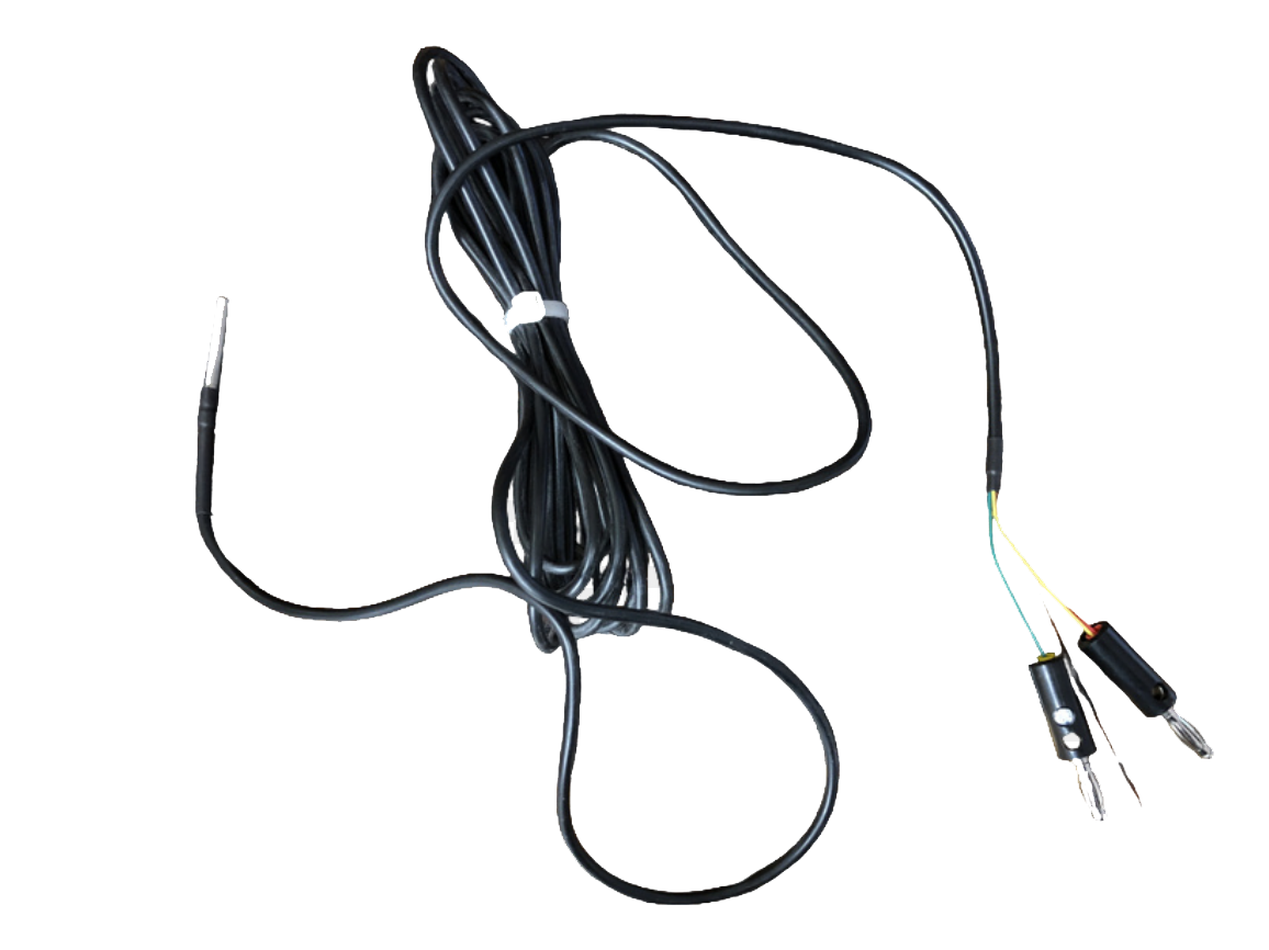 Датчик температуры Pt1000 платиновый элемент 4х30 мм кабель RFS 8 метра