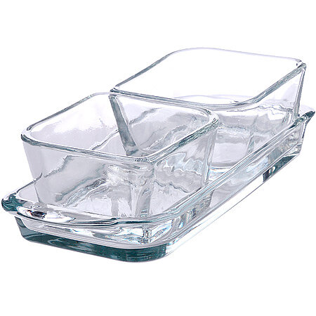 Менажница составная 2+1 BAROQUE 33,5*22,7 см 1279 KSMB-1279