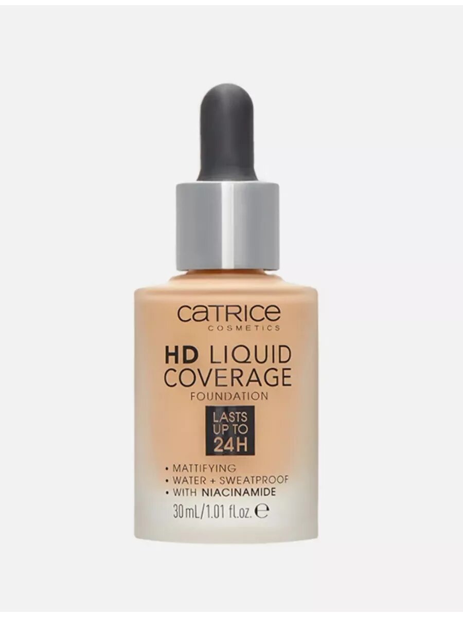 Тональная основа Hd liquid coverage 040 WARM BEIGE
