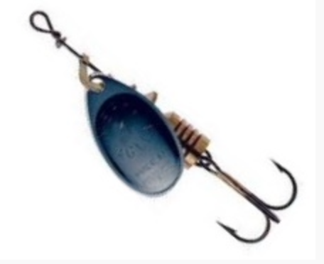 Вращающая блесна из латуни Mepps Aglia №2 4,5г -NR, 60mm