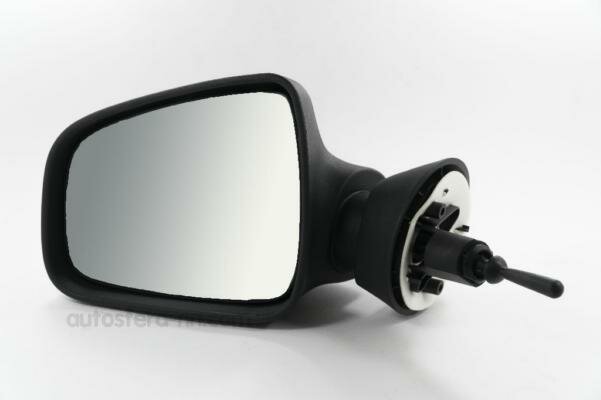 GRANDRIAL GR01011 Зеркало боковое LADA/RENAULT/NISSAN трос в сборе с накладкой противоослепляющее левое Гранд РиАл Largus/ Logan/ Duster/ Sandero / Terrano 50797 ГрандРиАл GR01011