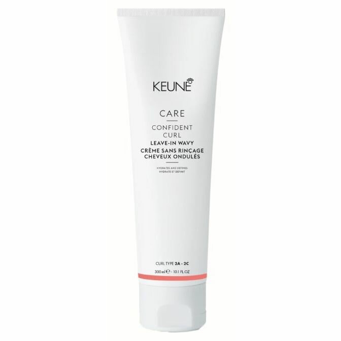 Крем Keune Confident Curl Confident Curl Leave-in Wavy, Крем-уход для волнистых волос, 300 мл