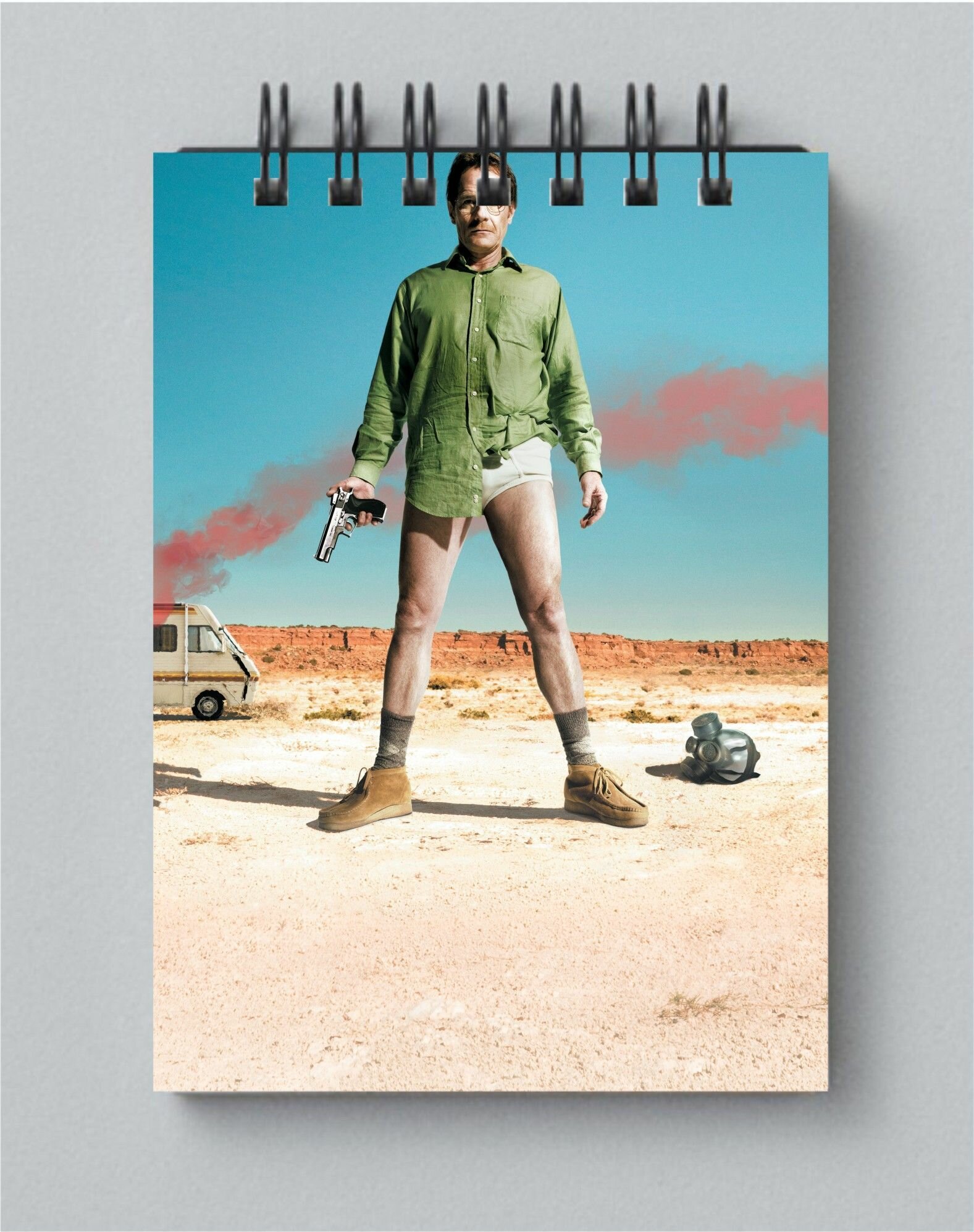 Блокнот формата А6 "Во все тяжкие"