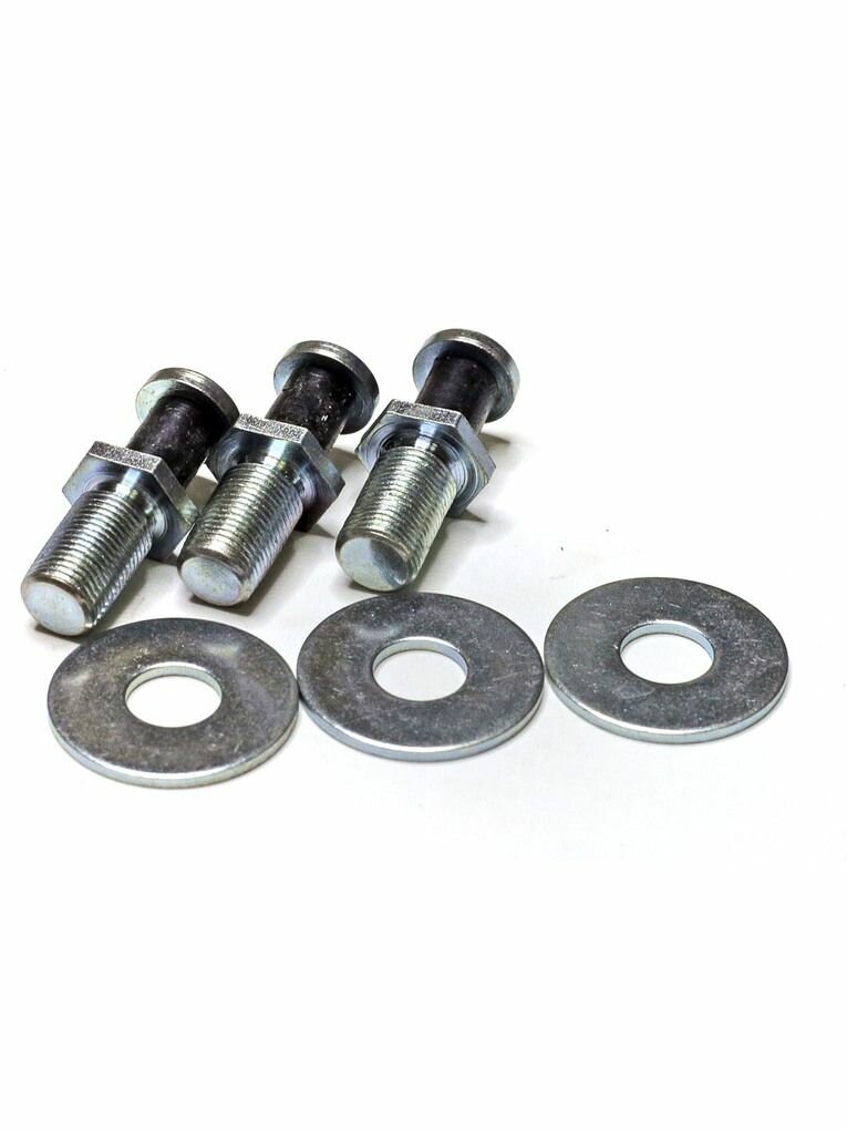 Комплект бесшумных болтов дверей Газель 3 шт. в блистере