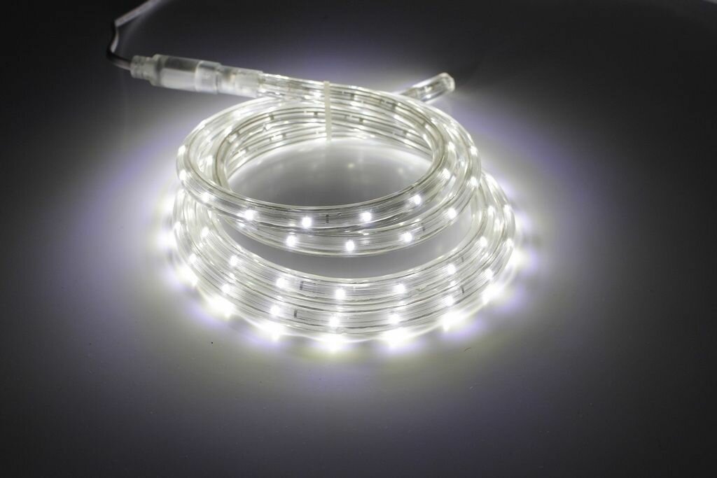 20м. Светодиодная гирлянда дюралайт LED-CDL-FCB-3528-13MM-36L-240V-W