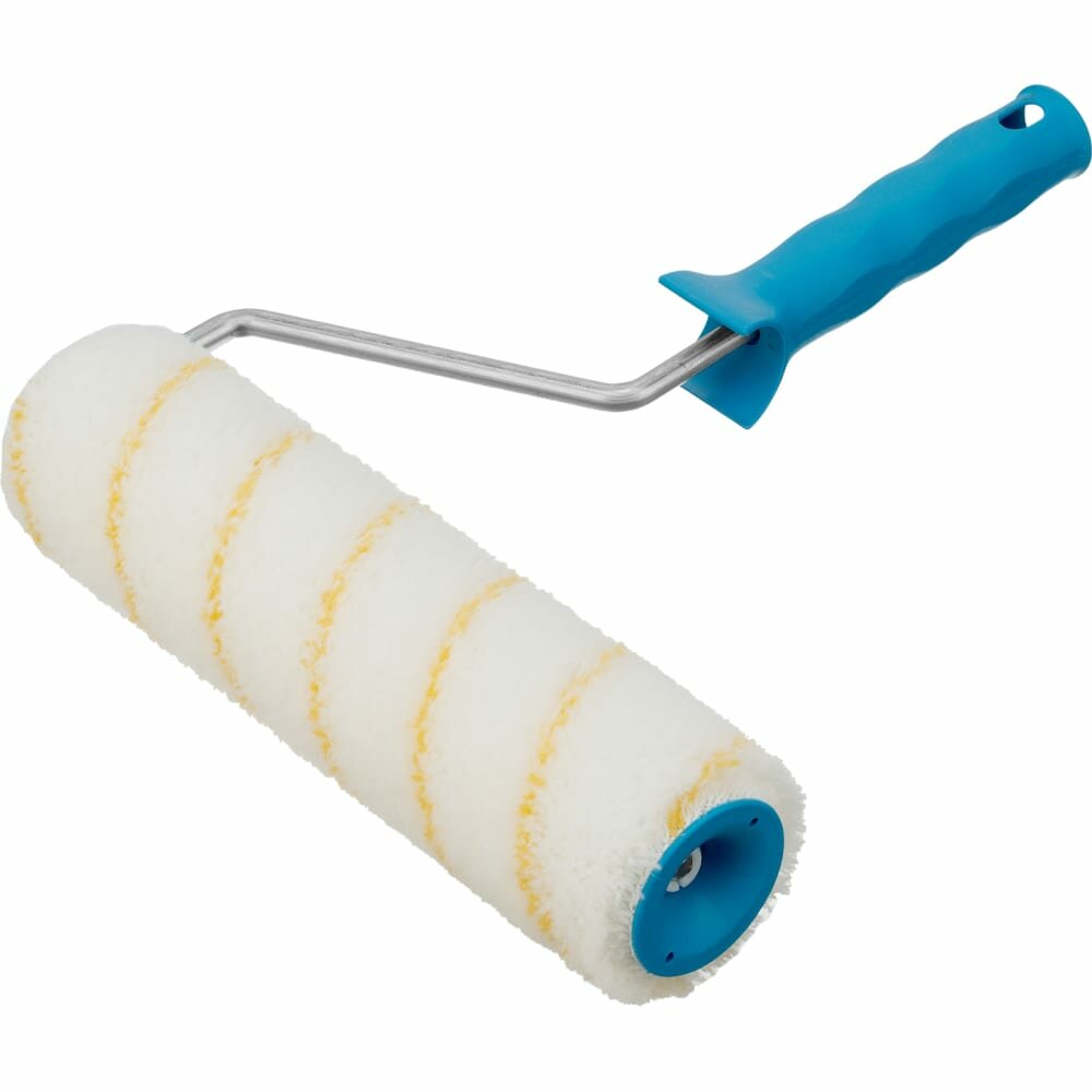 Валик с ручкой MATRIX "гирпаинт" 250 мм, ворс 12 мм, D 48 мм, D ручки 8 мм, полиакрил 80746, устойчива