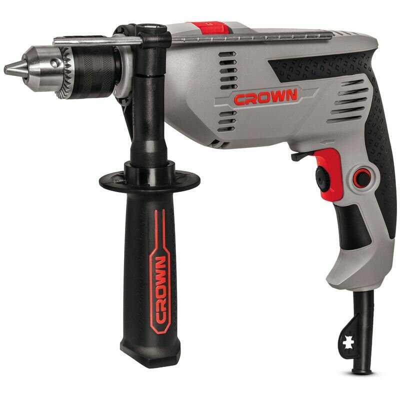 Дрель электрическая ударная Crown CT10128