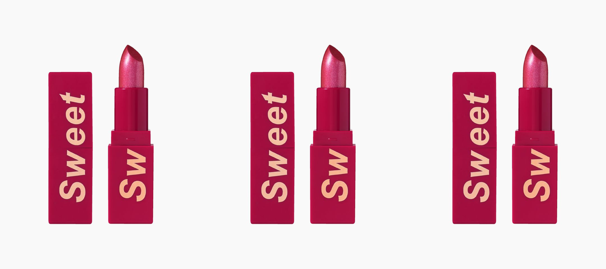 Помада для губ Stellary, My Lip Symbol Sweet, устойчивая, тон 08, 3 шт.