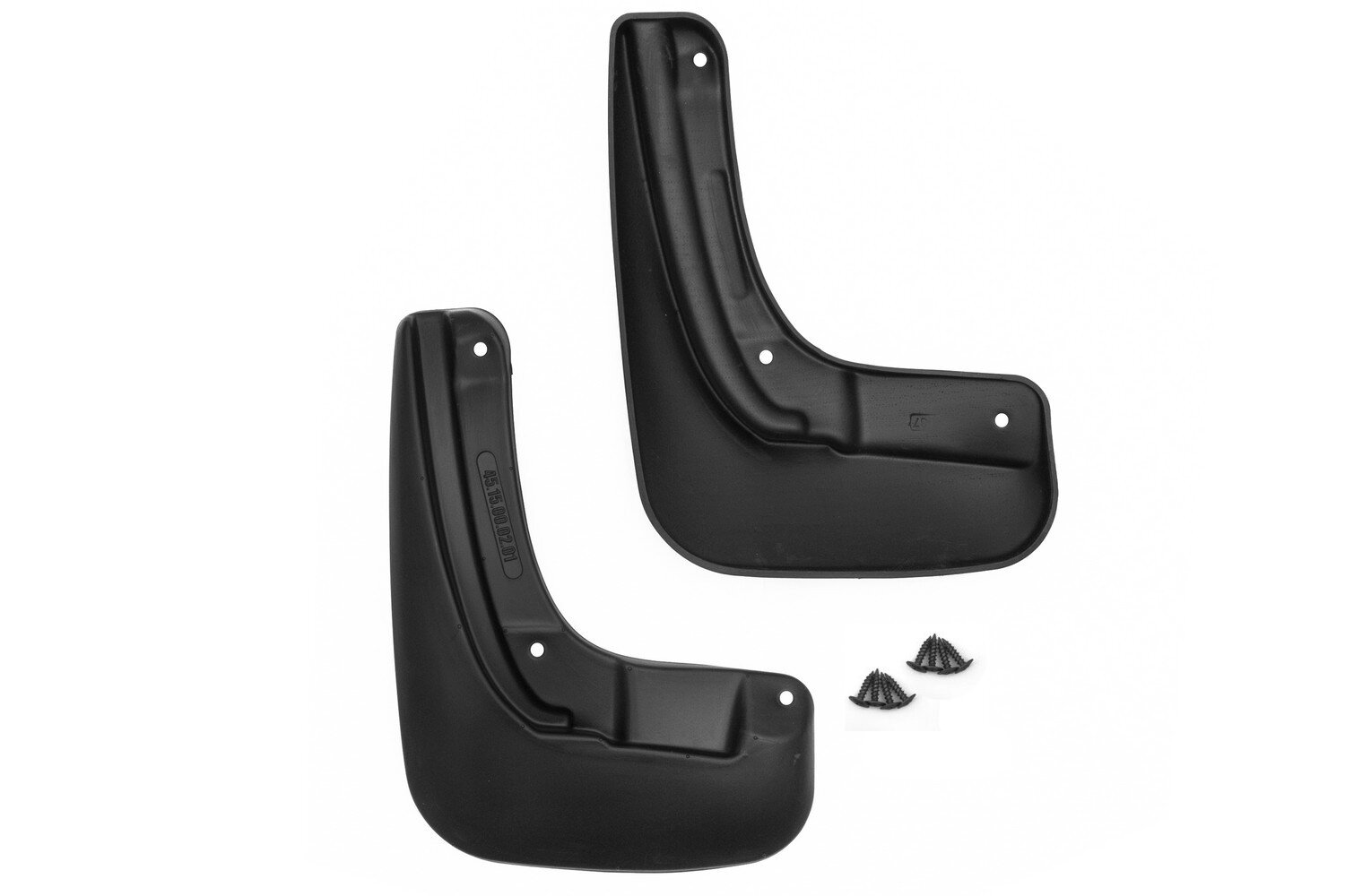 Брызговики задние подходят для SKODA Rapid, 2012-2020, 2020 - , VOLKSWAGEN Polo 2020 - Лифтбек 2 шт. (standard) / Шкода Рапид