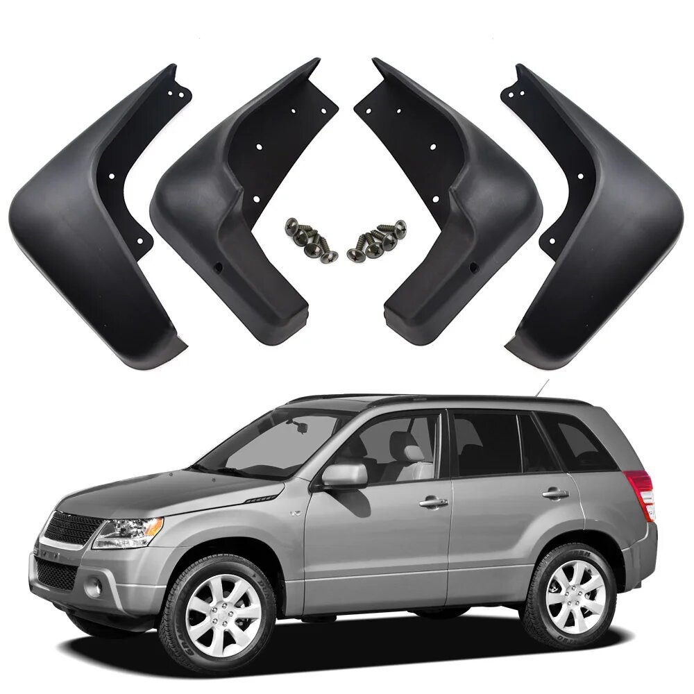 4 шт. для Suzuki Grand Vitara кочевой эскудо SZ 2006 - 2015 щитки от грязи брызговики брызговик 2008 2009 2010 2011 2012 2013