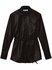 Куртка Proenza Schouler White Label Faux-leather shirt jacket, размер 2, черный