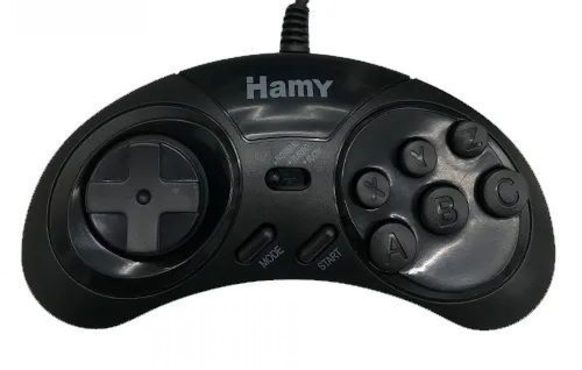 Геймпад проводной Hamy Controller узкий разъем 9 Pin (Черный)
