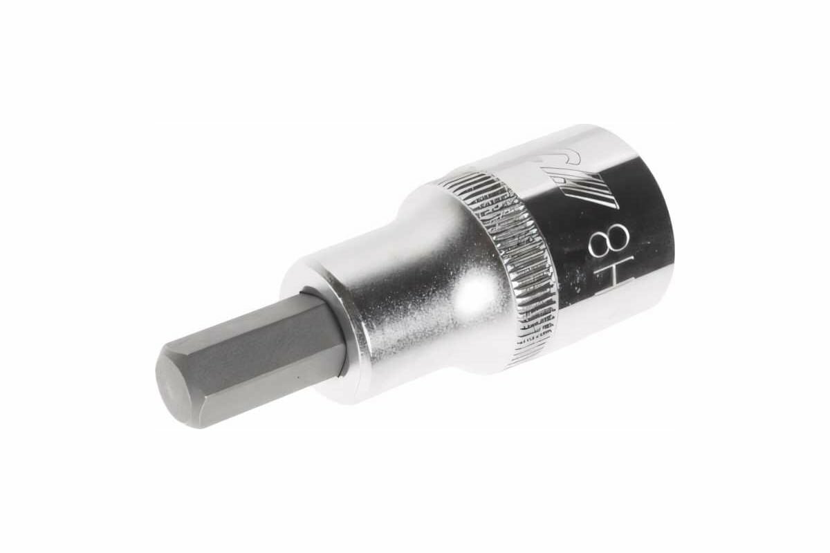 JTC Бита-головка 1/2 дюйма HEX 8x55 мм, инструментальная головка, JTC-45608