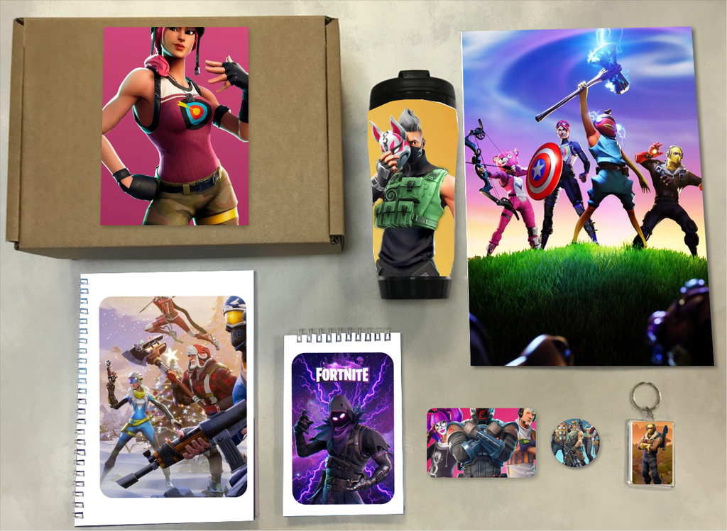 Бокс Fortnite, Фортнайт №5, товары с вашими картинками
