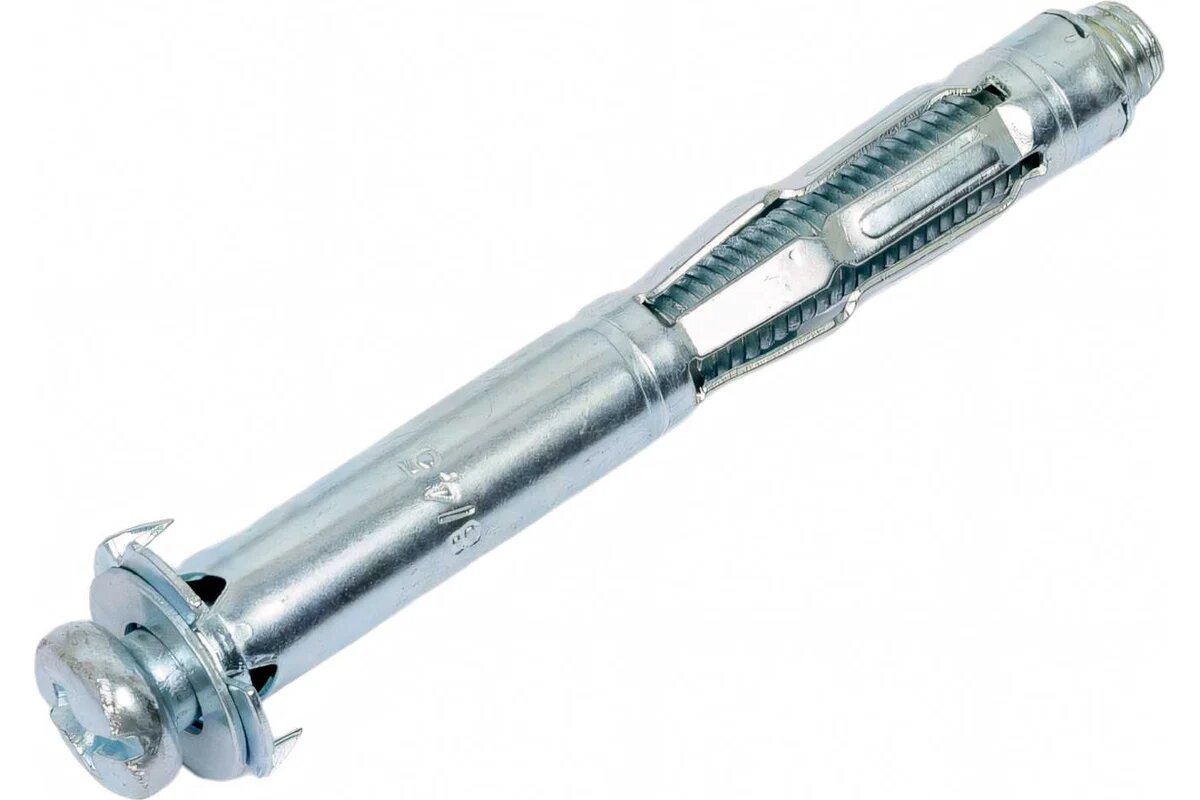 Креп-комп молли металлический дюбель 8х80 мм для гипсокартона, набор из 50 шт